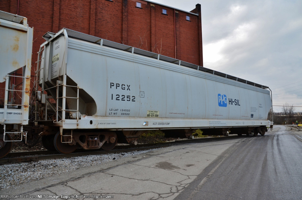 PPGX 12252 is new here, and coming off the transfer.